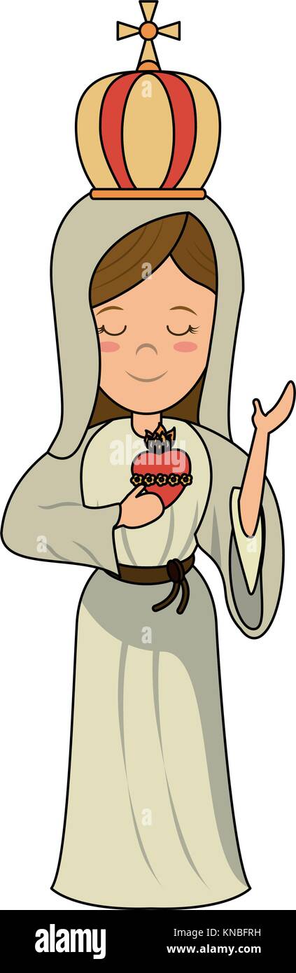 Crown Virgin Mary High Resolution Stock Photography and Images - Alamy