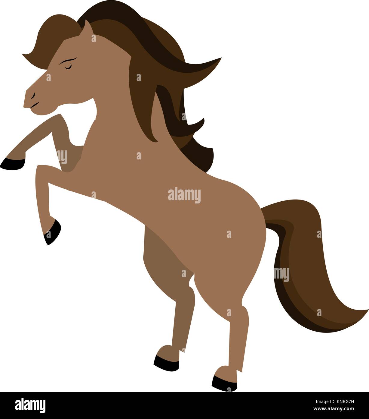 Dancing Horse Clipart Image