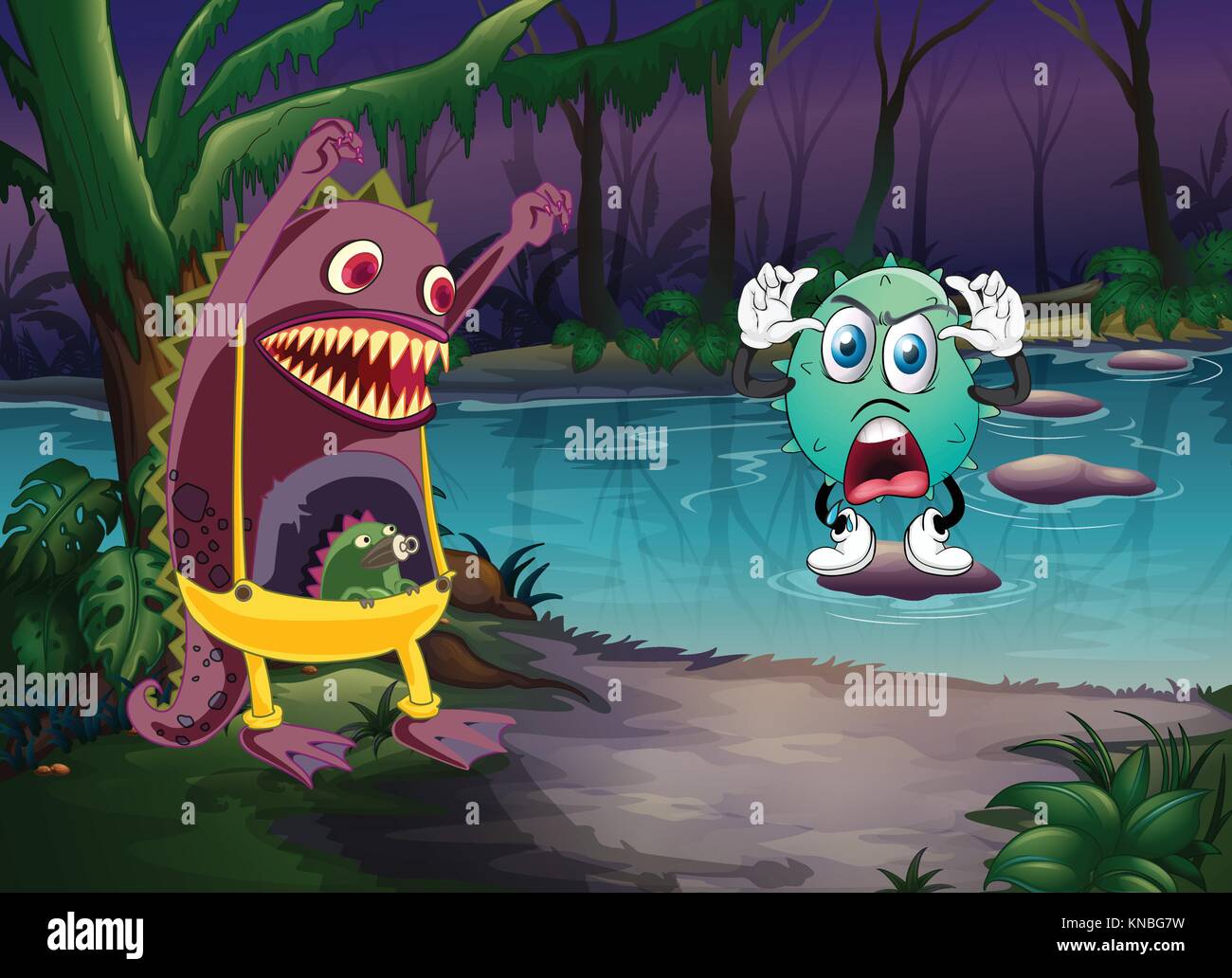 Ugly rocks Stock Vector Images - Alamy