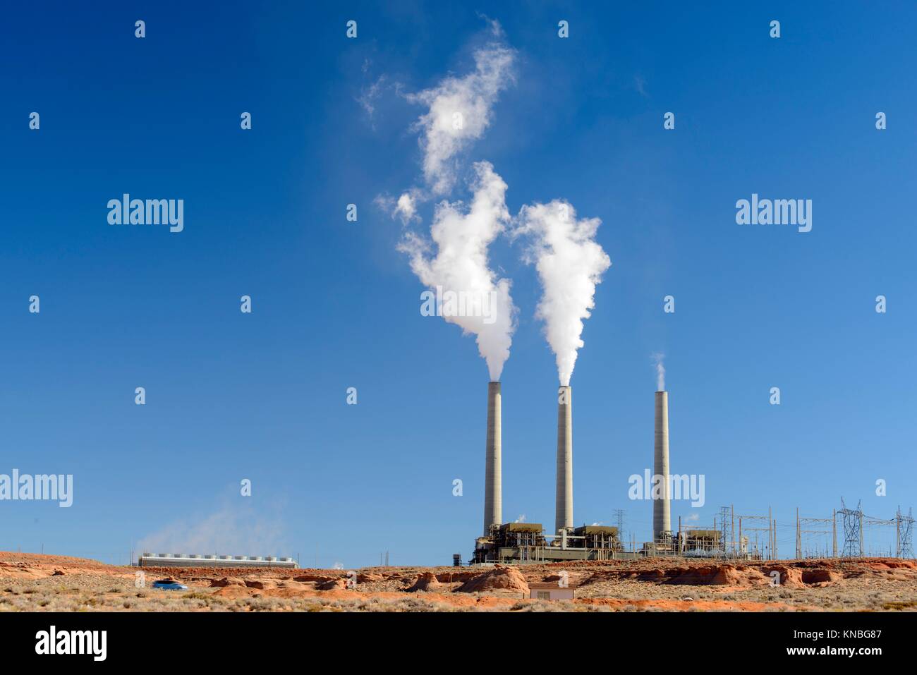 Thermal power plant america hi-res stock photography and images - Alamy
