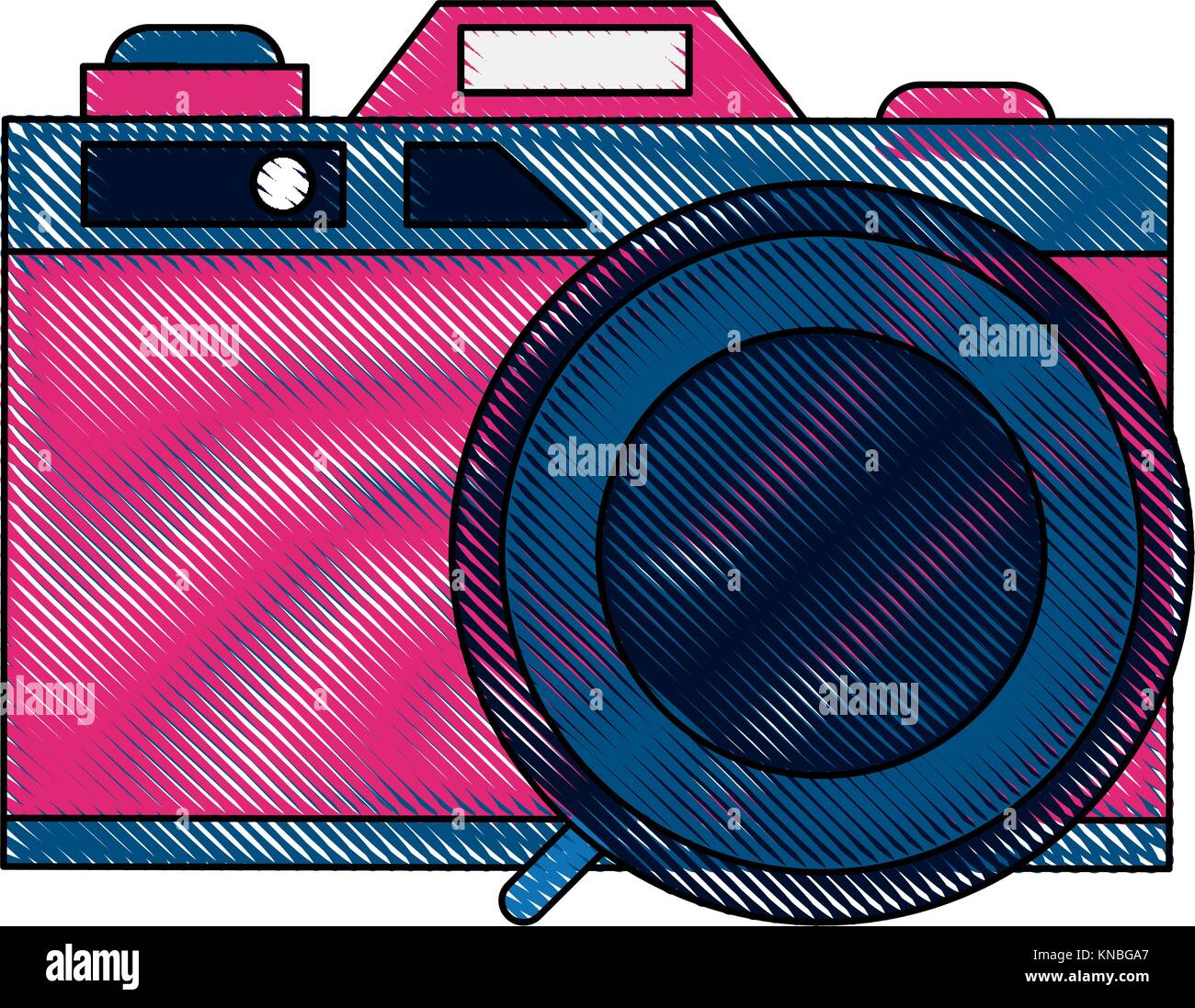 Photographic camera vintage pop art colors Stock Vector Image & Art - Alamy