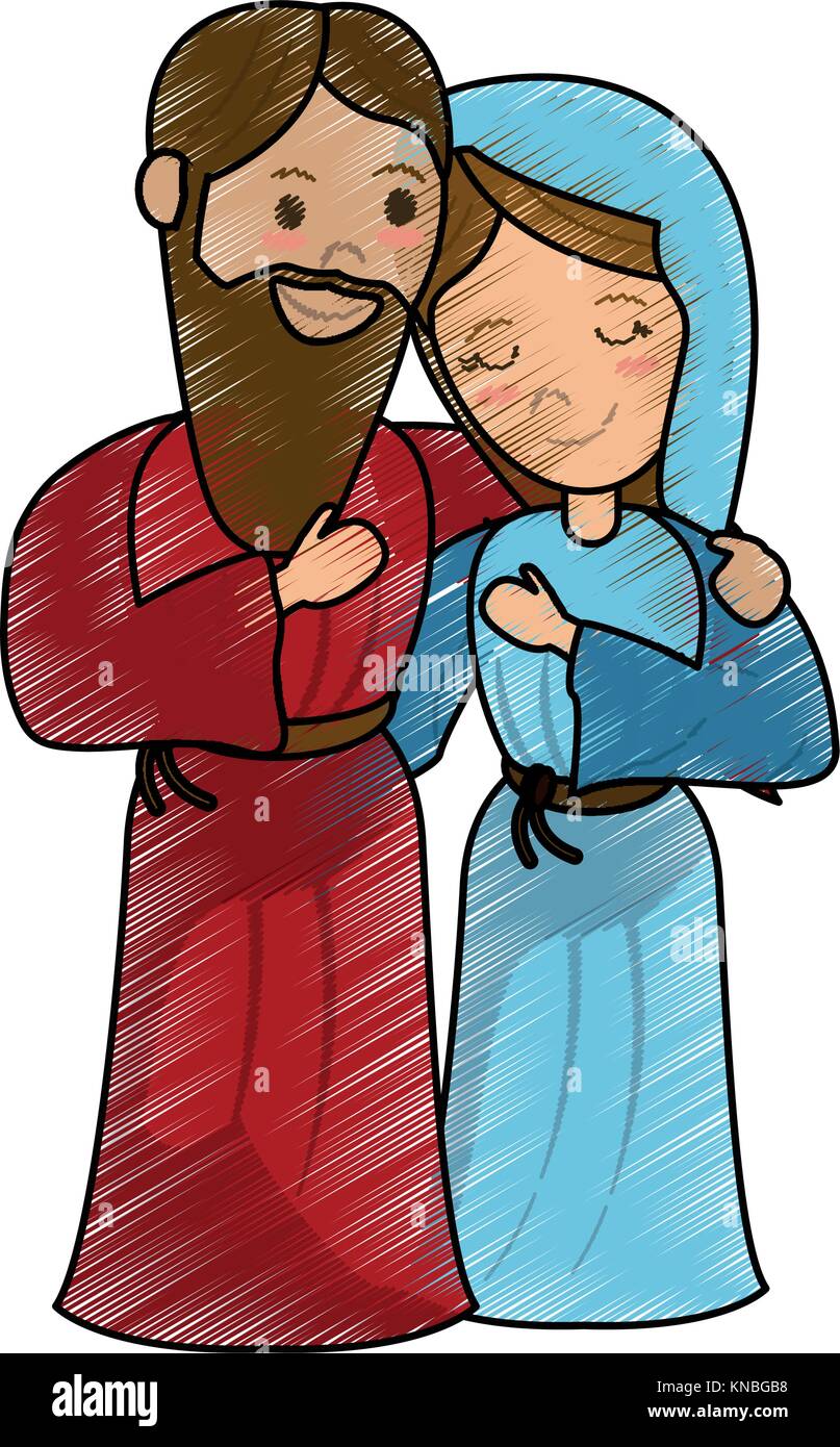 Mary Jesus Cartoon Design High Resolution Stock Photography and Images - Alamy