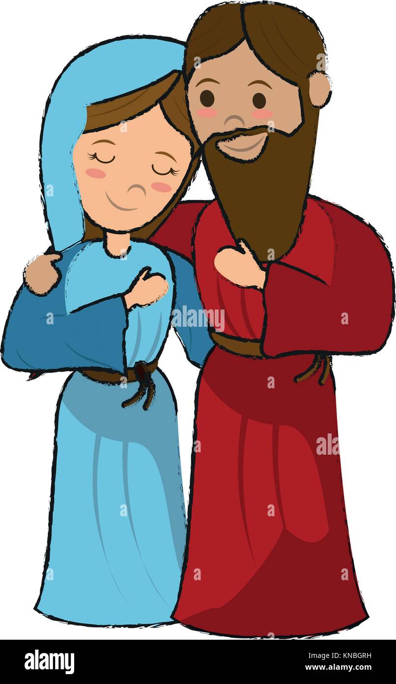 Mary Jesus Cartoon Design High Resolution Stock Photography and Images - Alamy