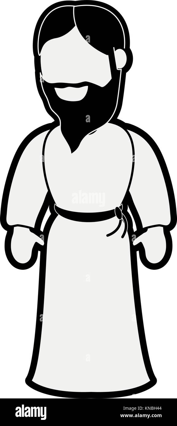Saint joseph cartoon Stock Vector Image & Art - Alamy