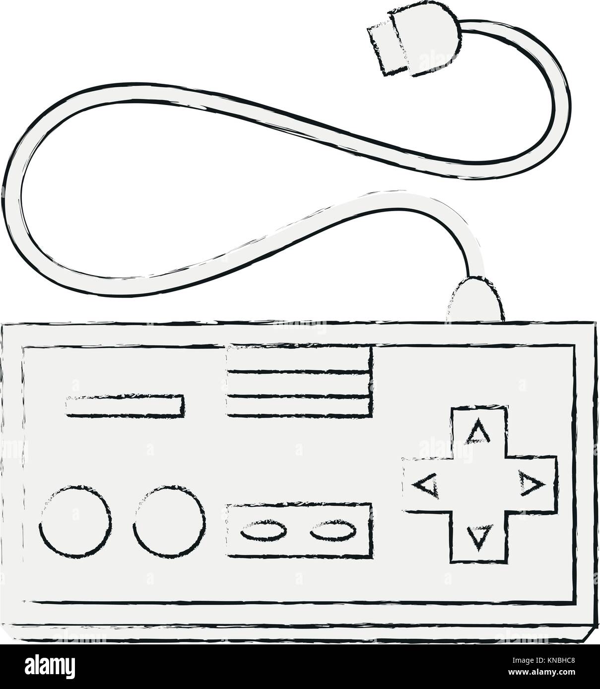 Old gamepad controller Stock Vector Image & Art - Alamy