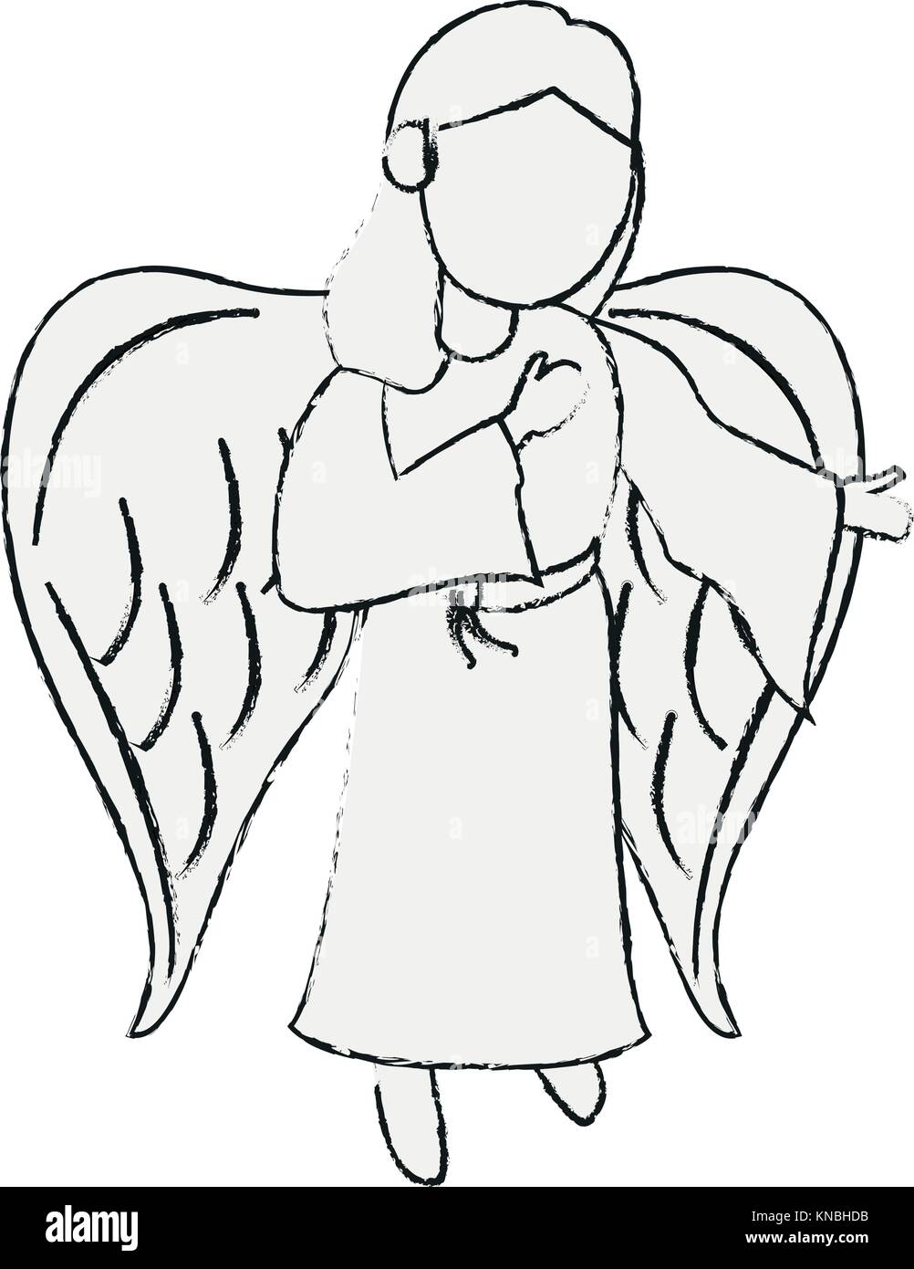 Faceless Angel High Resolution Stock Photography and Images - Alamy
