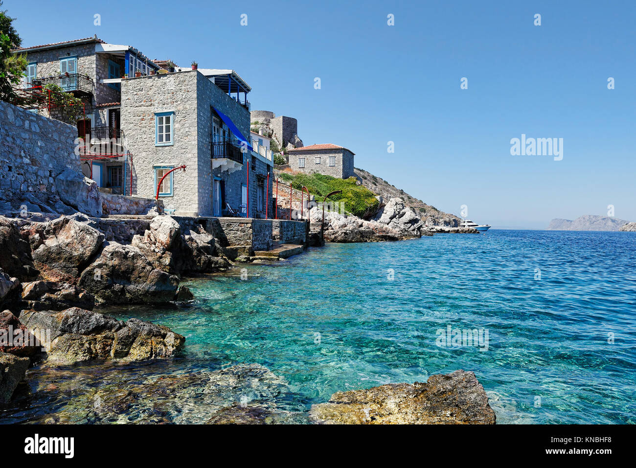 Greek island hydra hi-res stock photography and images - Alamy