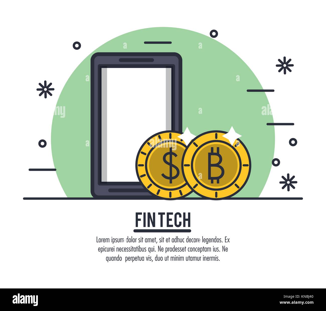 Finance and technology Stock Vector Image & Art - Alamy