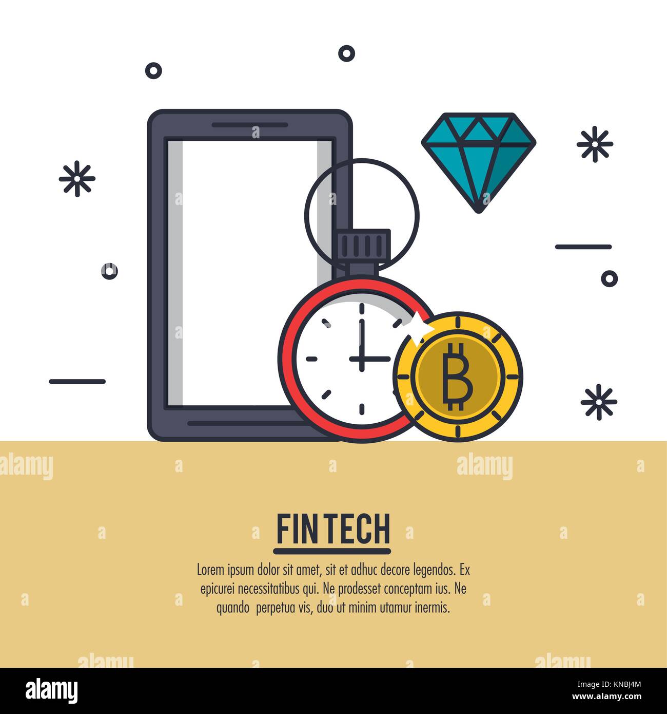 Finance and technology Stock Vector Image & Art - Alamy