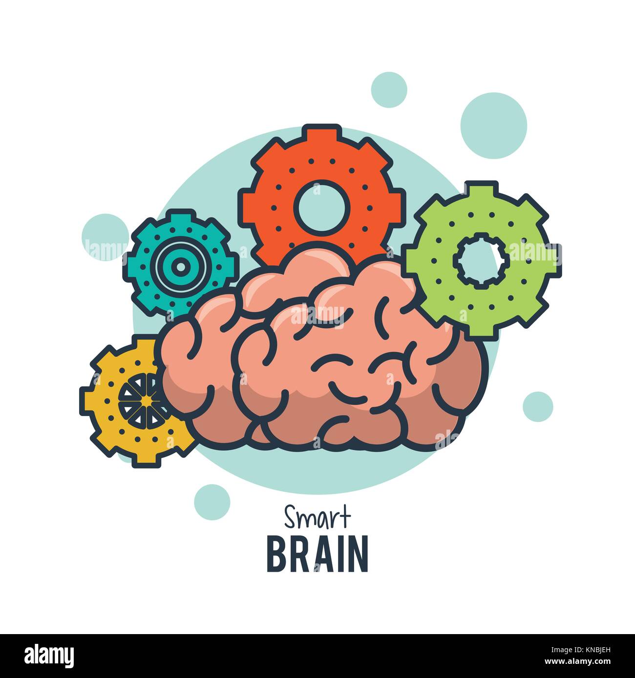 Smart brain ideas Stock Vector Image & Art - Alamy