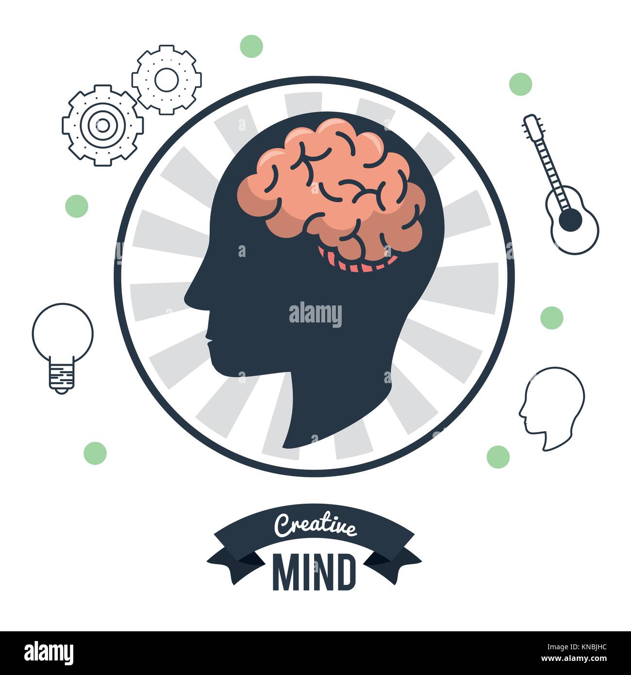 Smart brain ideas Stock Vector Image & Art - Alamy