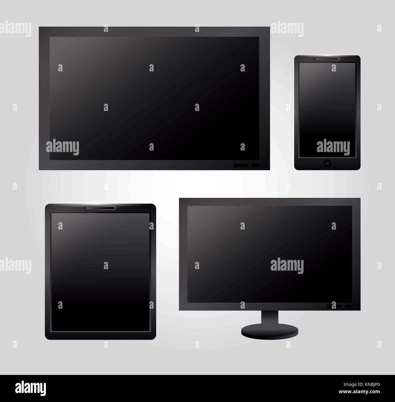 Technology media devices Stock Vector Image & Art - Alamy