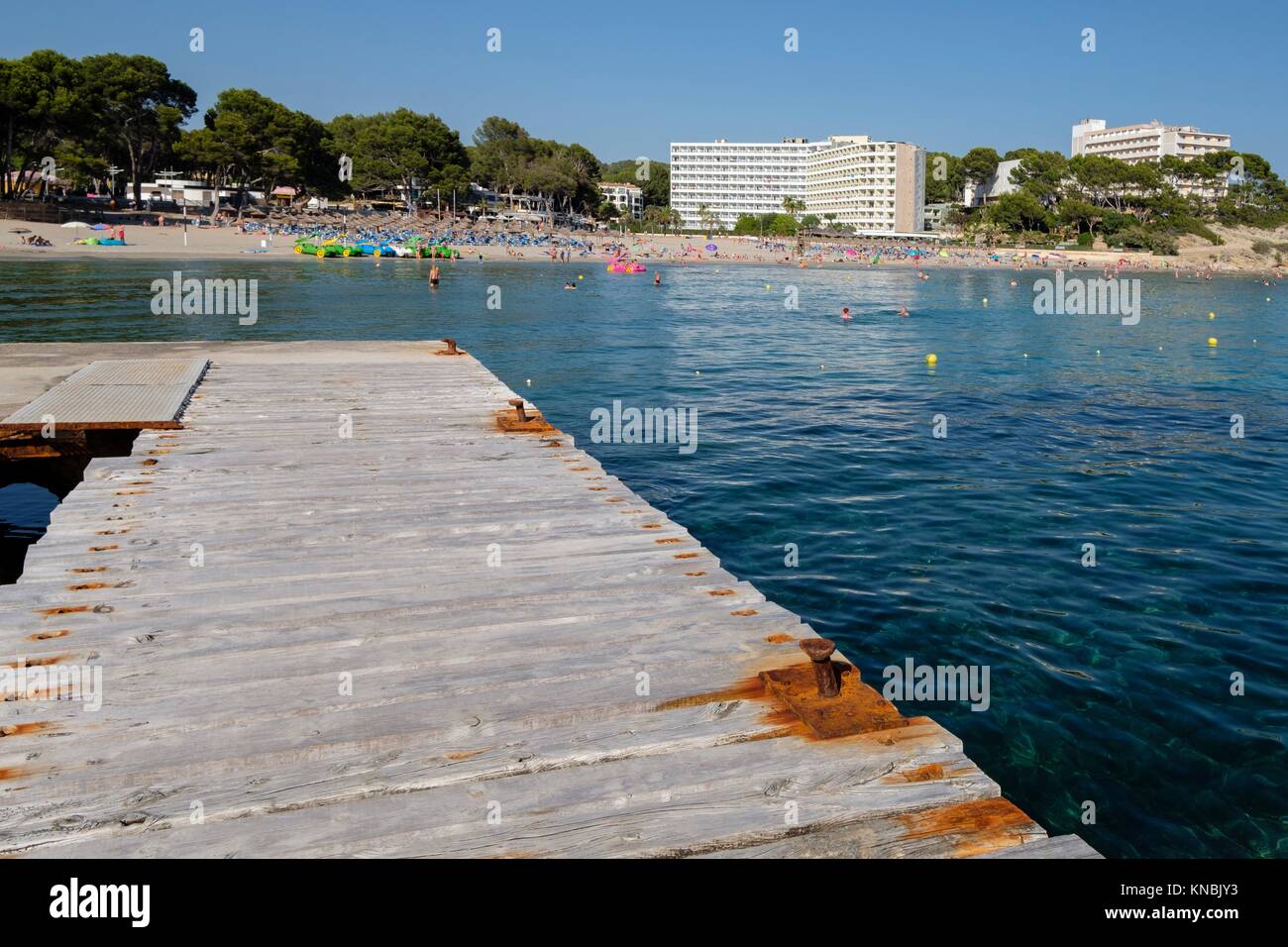 Paguera majorca spain beach paguera hi-res stock photography and images ...