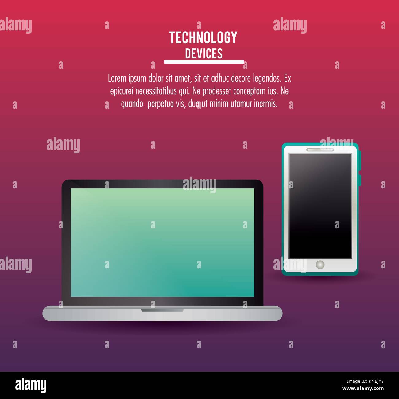 Smart office technologies Stock Vector Images - Alamy