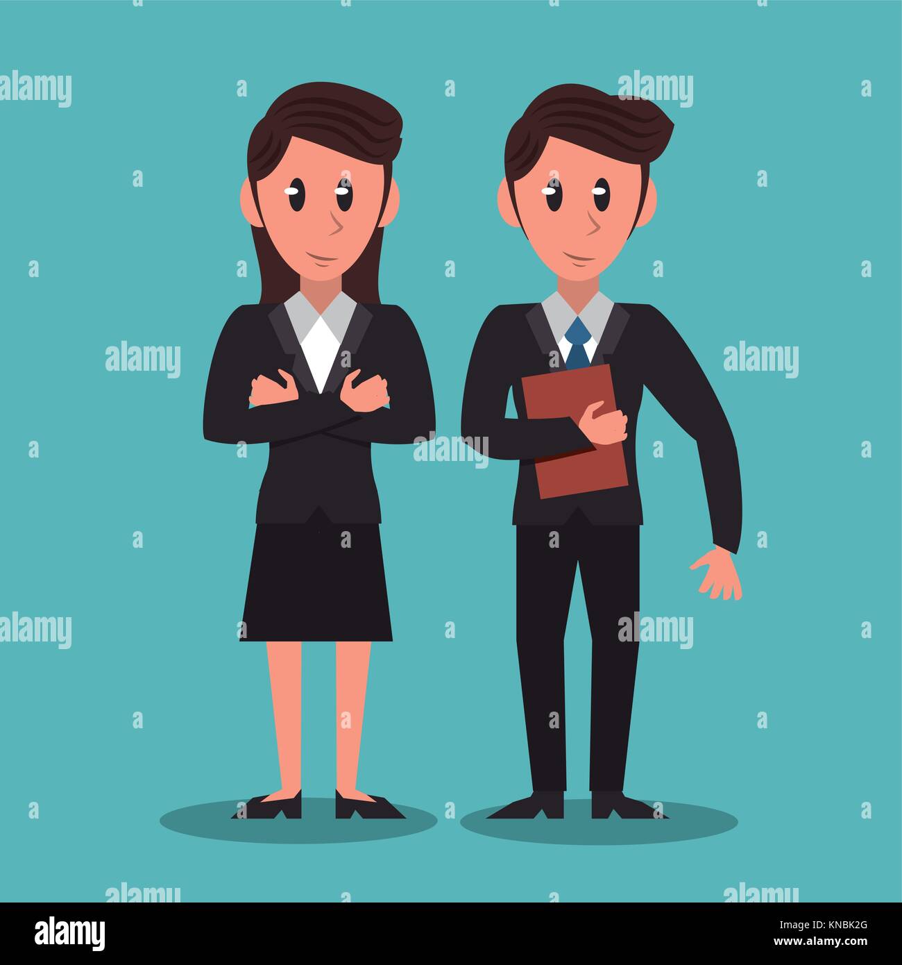 Business partners cartoon Stock Vector Image & Art - Alamy