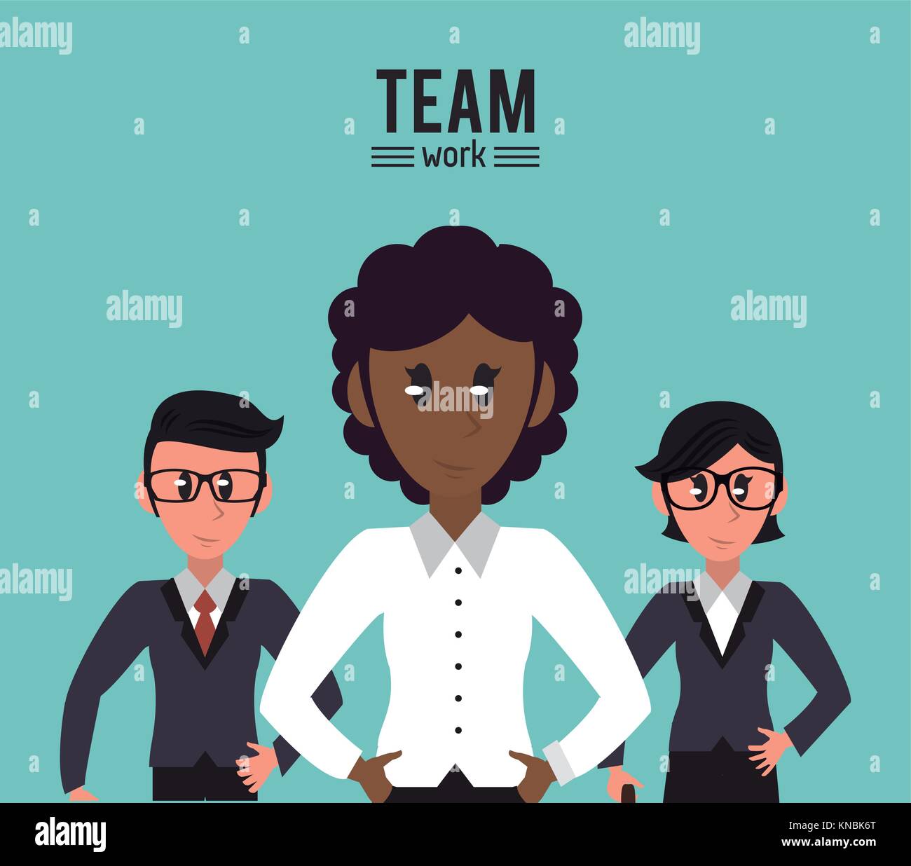 Business teamwork cartoon Stock Vector Image & Art - Alamy