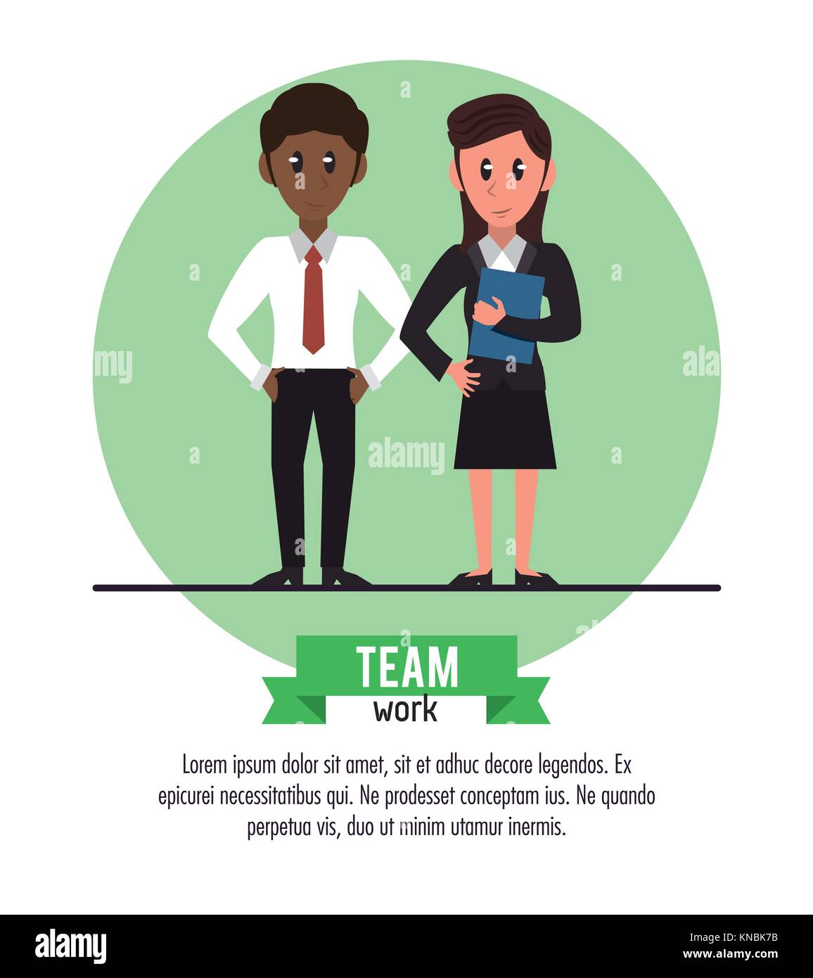 Business teamwork cartoon infographic Stock Vector Image & Art - Alamy