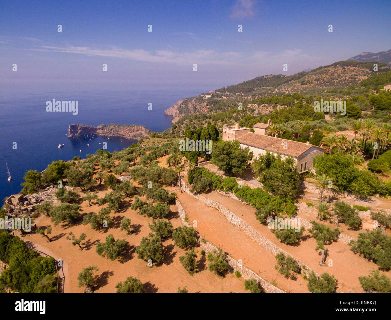 Monasterio de Miramar,Valldemossa, Mallorca, balearic islands, Spain ...
