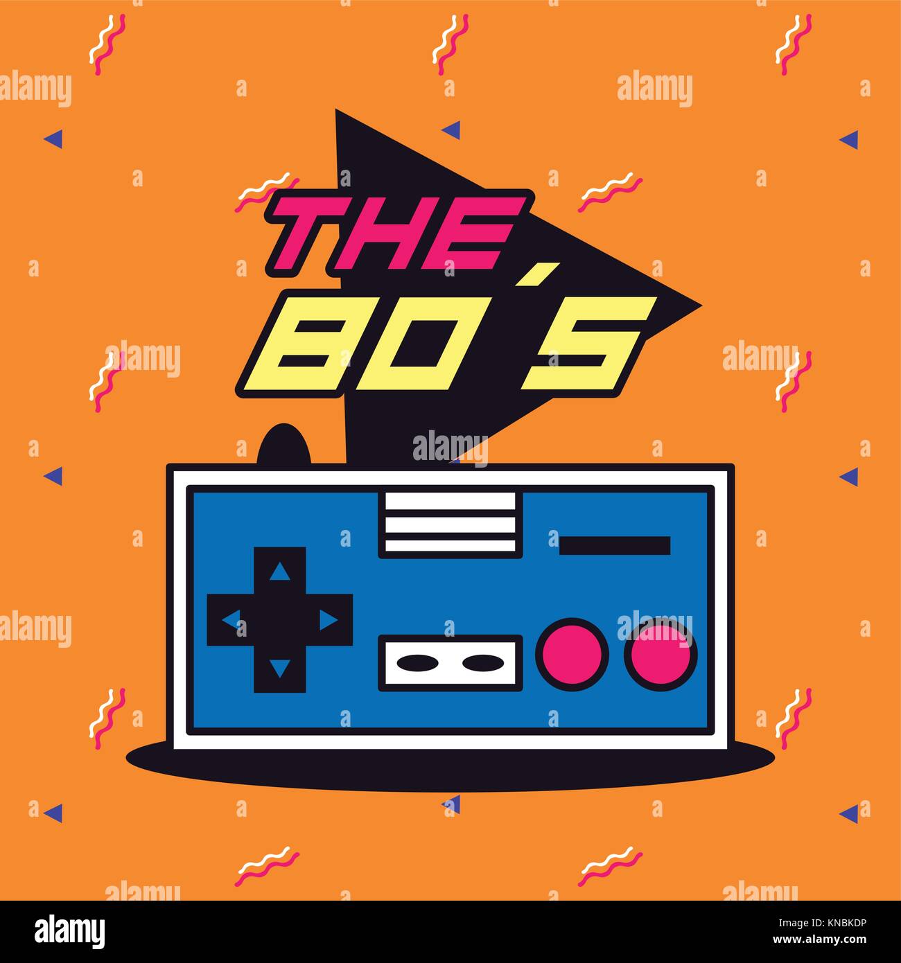 The 80s design Stock Vector Image & Art - Alamy