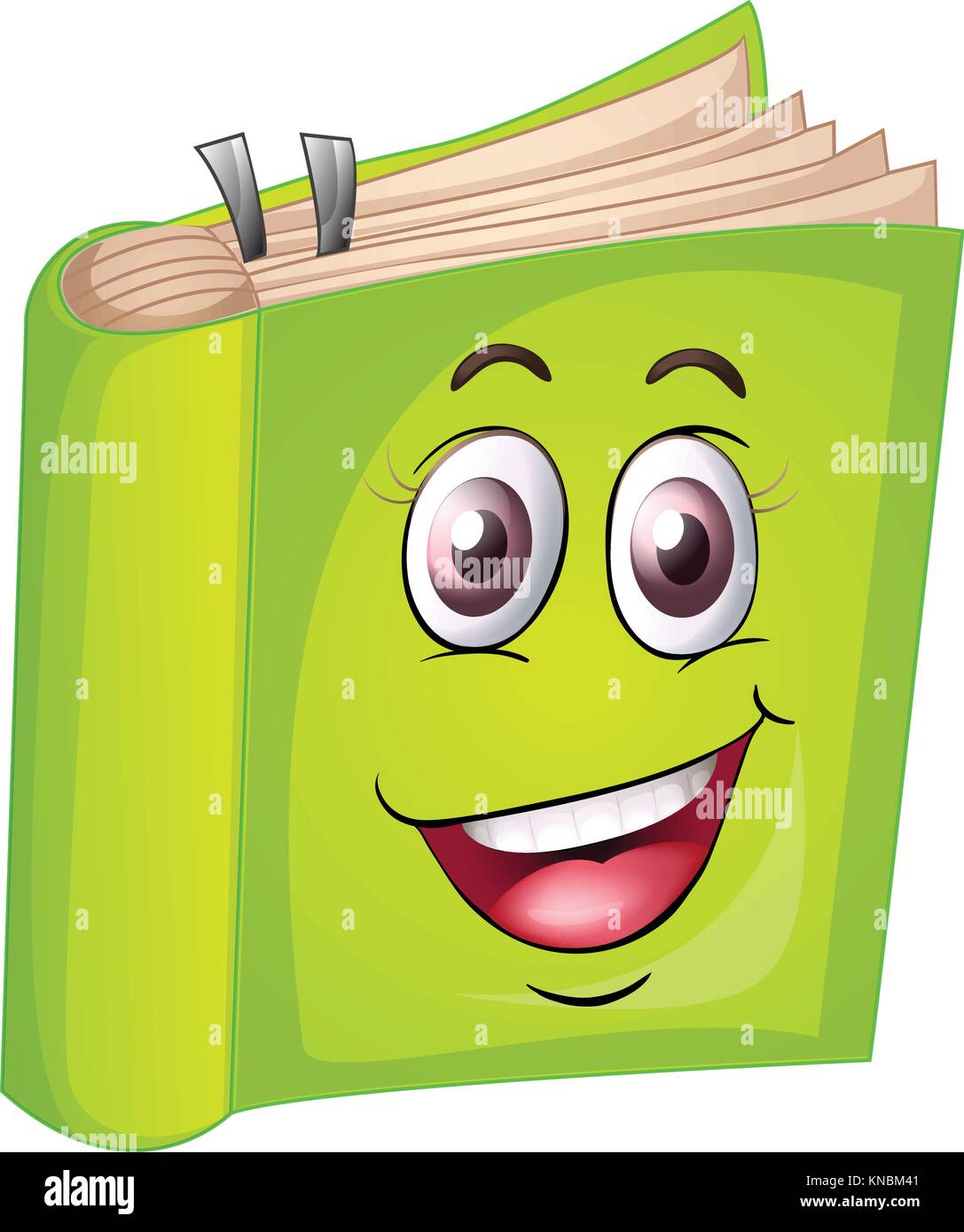 illustration of a book on a white background Stock Vector Image & Art ...