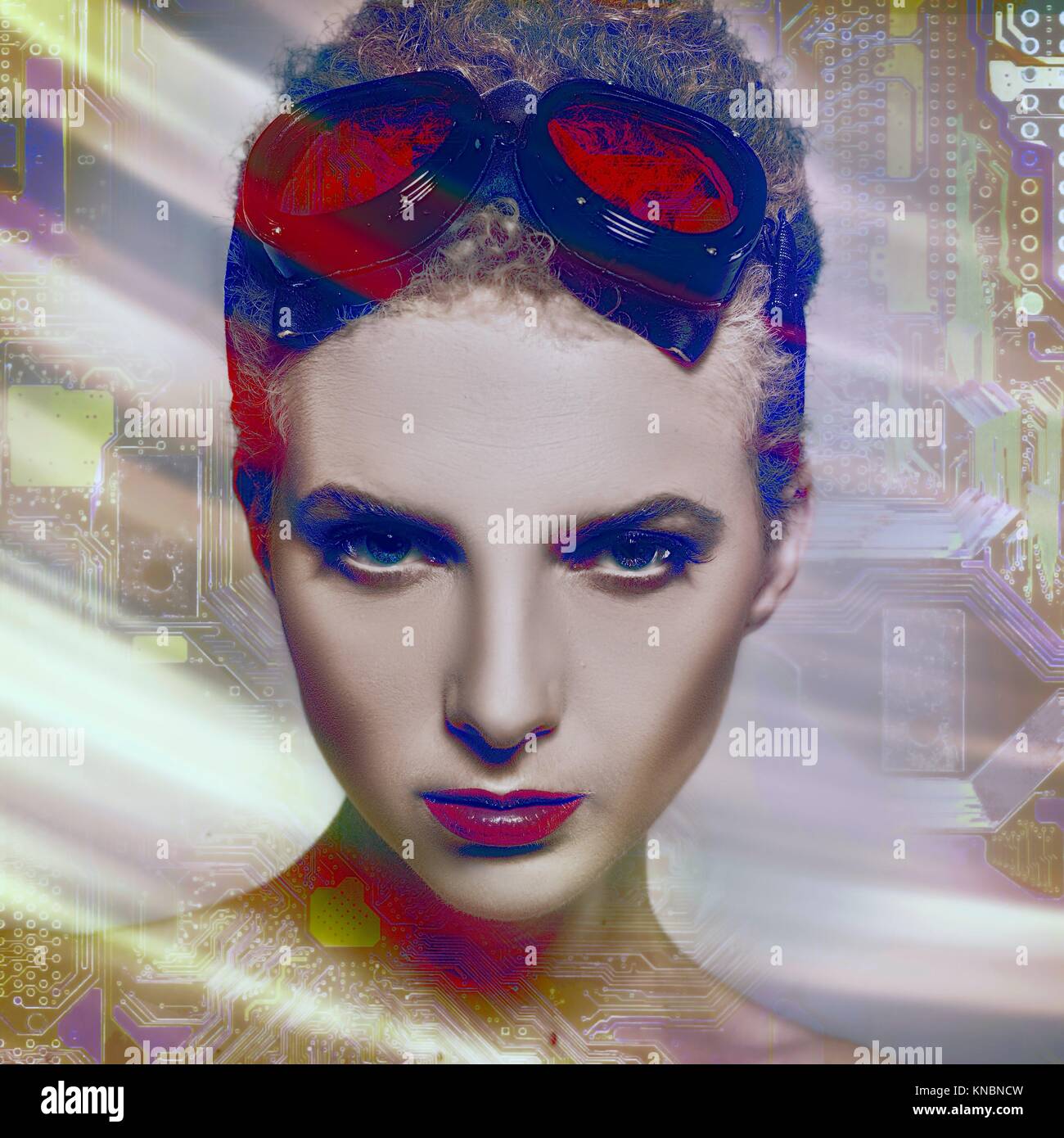 Science research abstract chart hi-res stock photography and images - Alamy