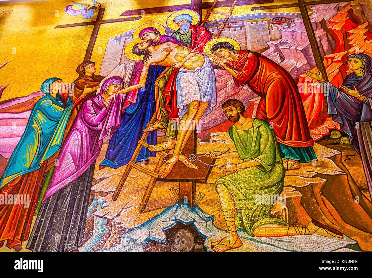 Jesus Tomb Mosaic High Resolution Stock Photography and Images - Alamy