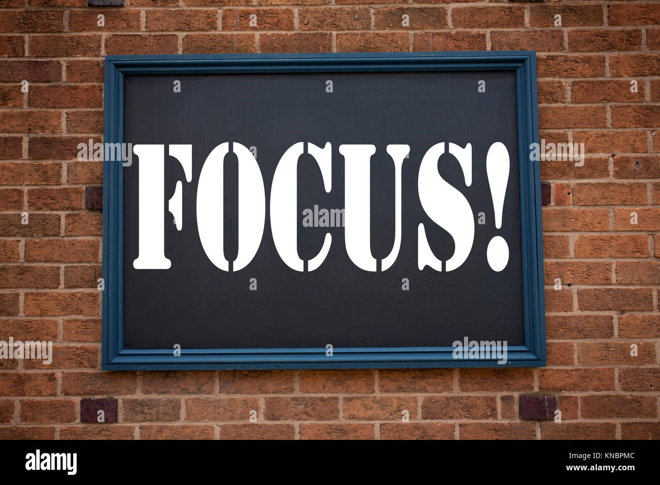 Conceptual hand writing text caption showing announcement Focus ...