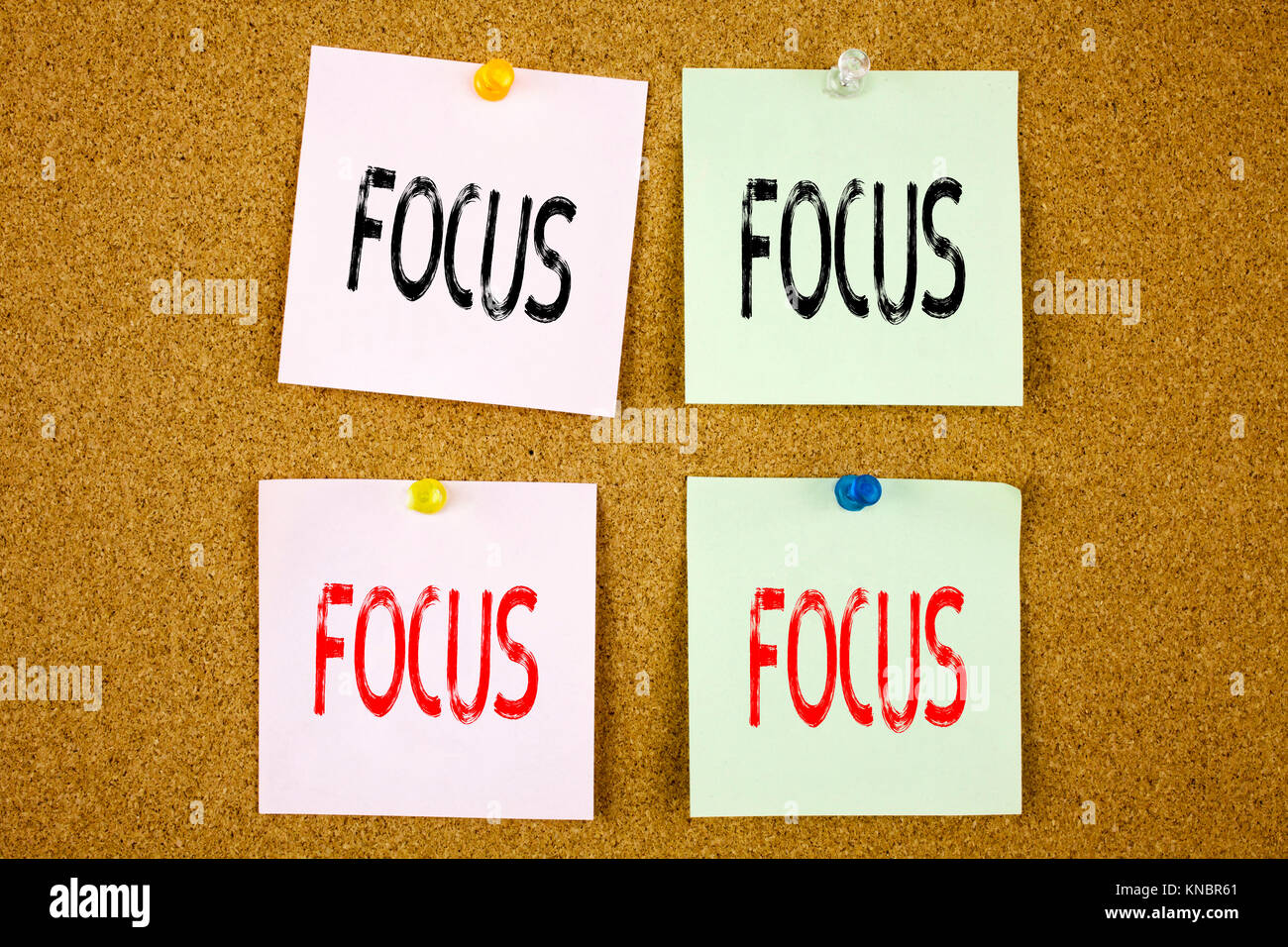 Conceptual hand writing text caption inspiration showing Focus Business ...