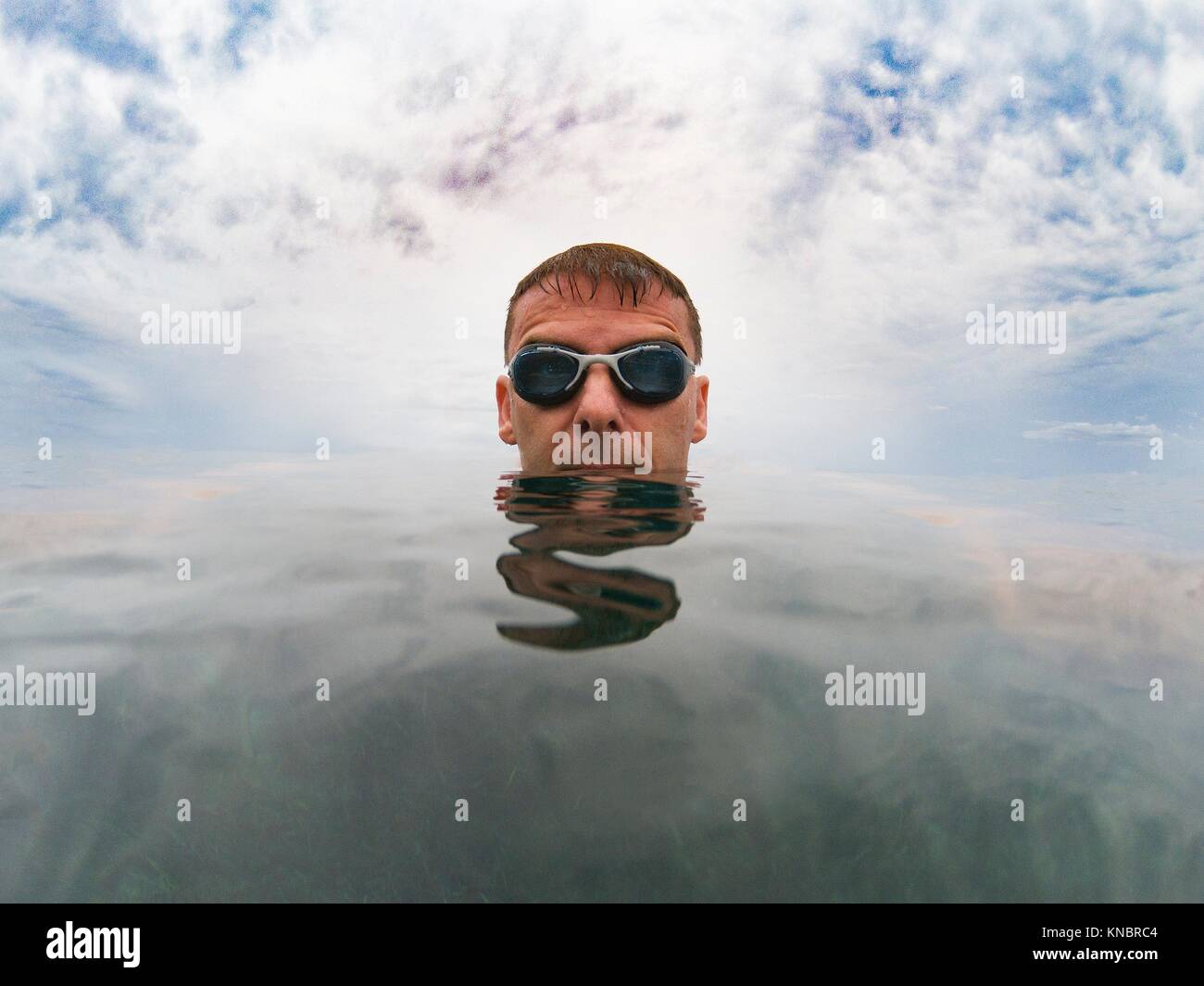Smooth calm sea water surface hi-res stock photography and images - Alamy