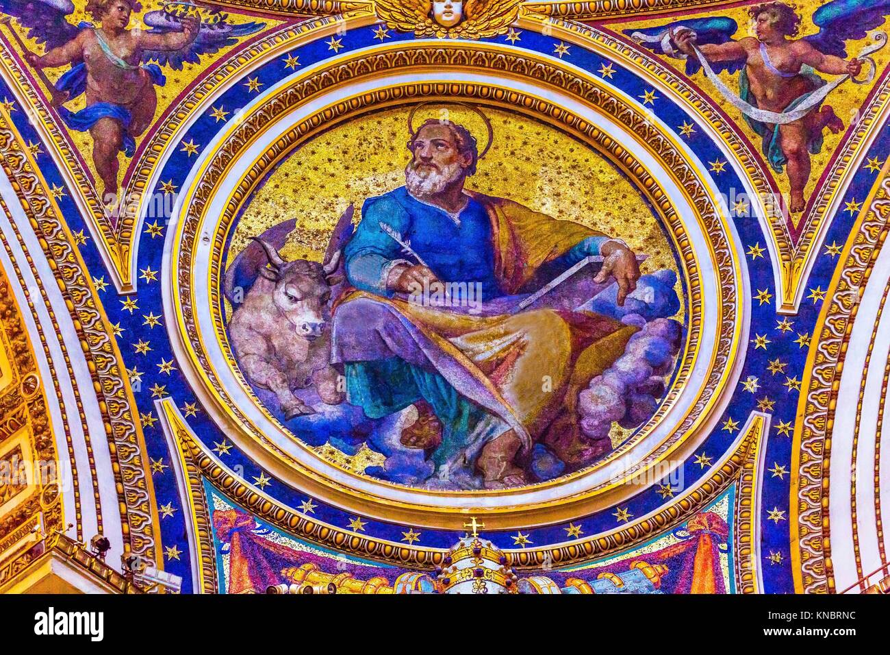 Saint matthew mosaic hi-res stock photography and images - Alamy