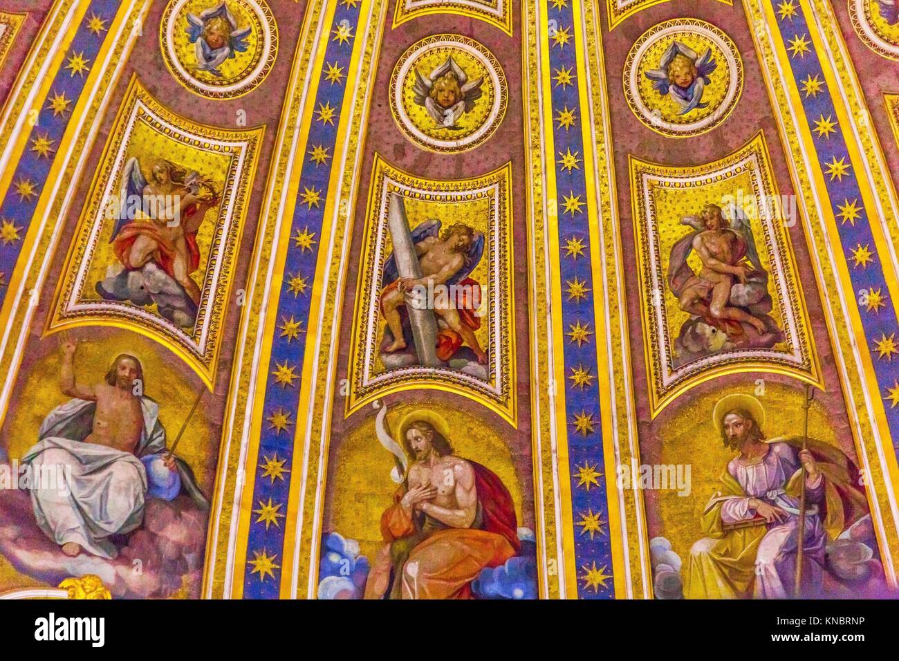 Mosaic Of Christ Rome High Resolution Stock Photography and Images - Alamy