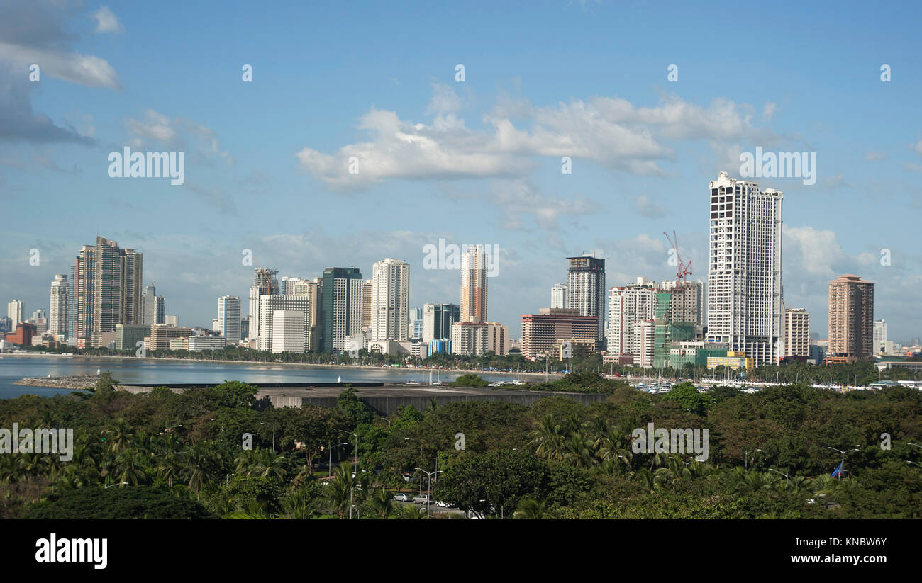 Manila skyline, Philippines, South East Asia Stock Photo - Alamy