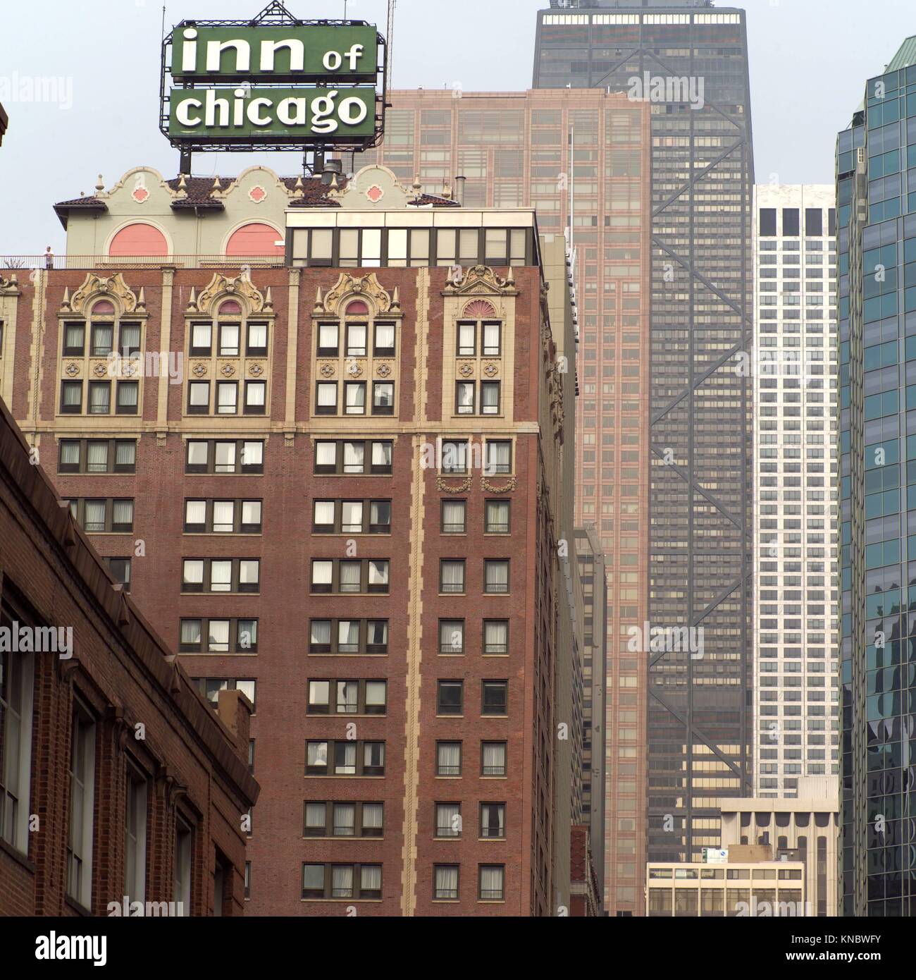 Chicago, Illinois, High-rise buildings in Chicago Stock Photo - Alamy