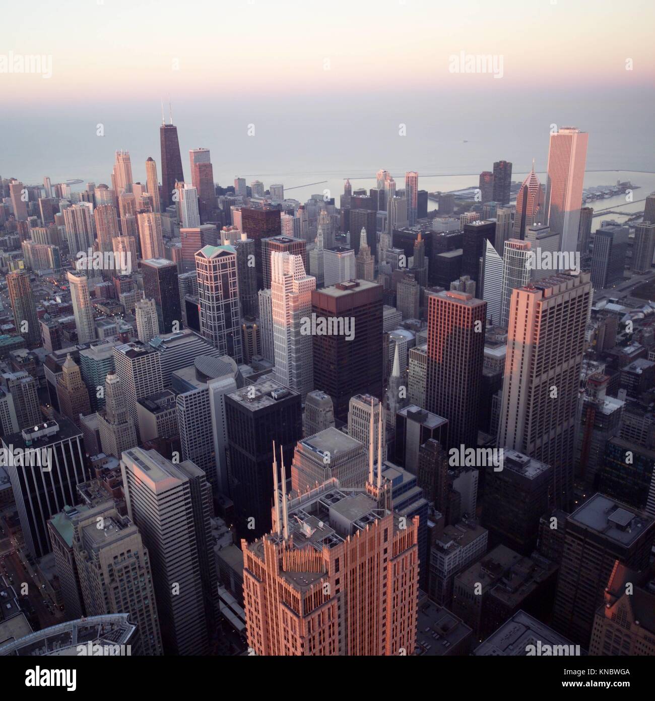 Chicago, Illinois, High-rise buildings in Chicago Stock Photo - Alamy