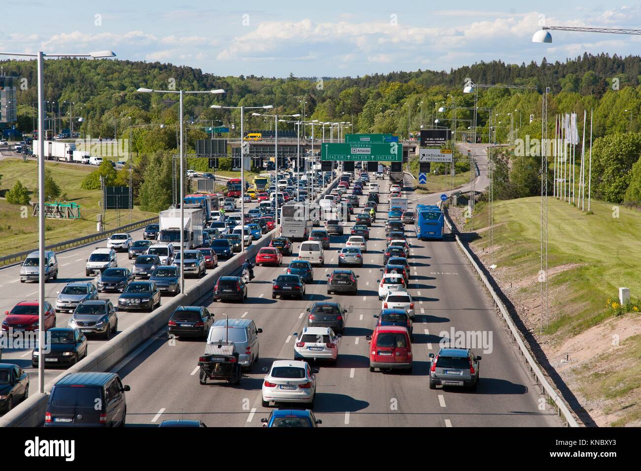 E4 Highway High Resolution Stock Photography and Images - Alamy