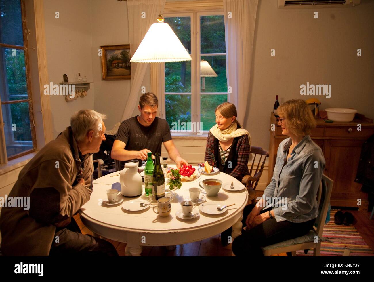 Swedish dinner hi-res stock photography and images - Alamy