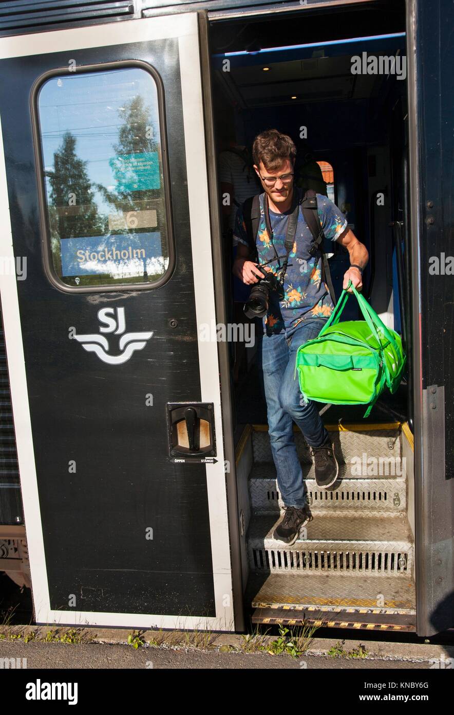 Train travel sweden hi-res stock photography and images - Alamy