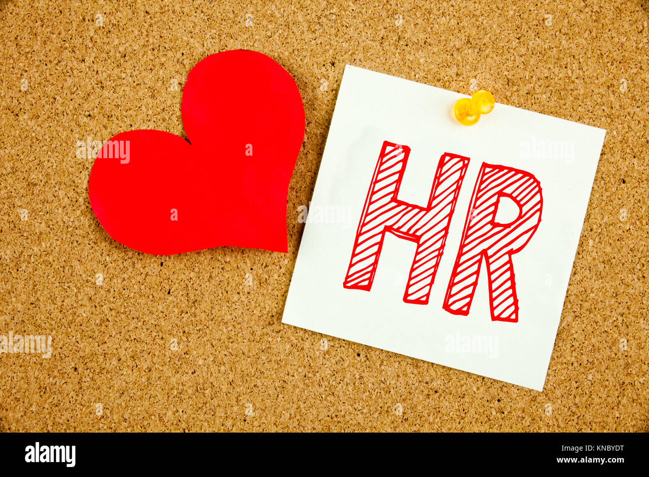 Conceptual hand writing text caption inspiration showing HR Human ...