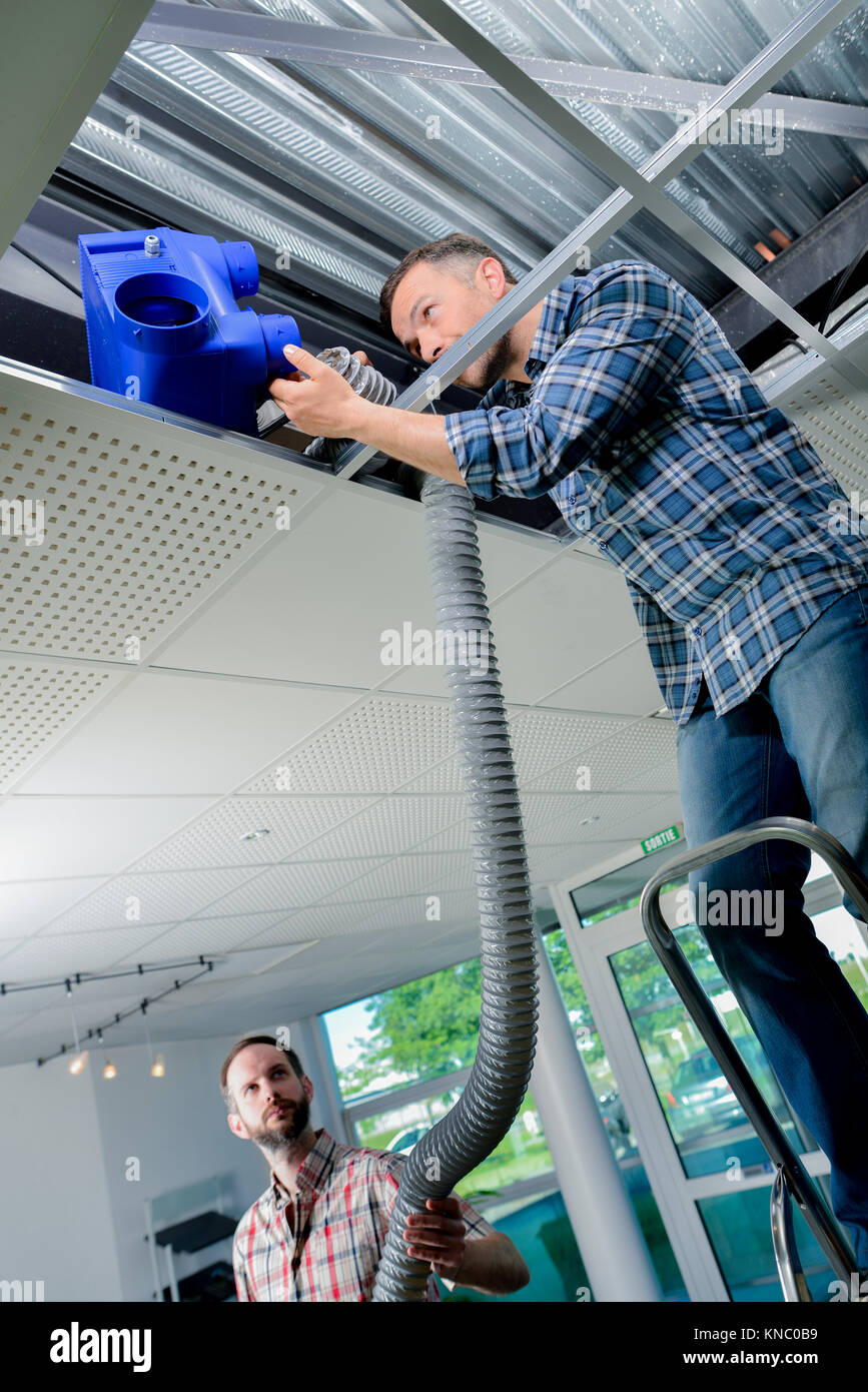 Installing vent hi-res stock photography and images - Alamy