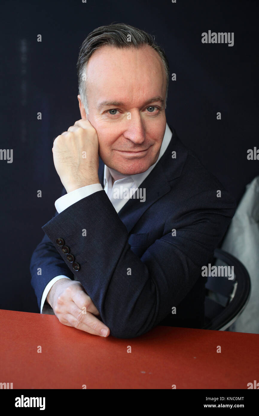 Portrait of Andrew O'Hagan 27/11/2017 ©Basso CANNARSA/Opale Stock Photo ...