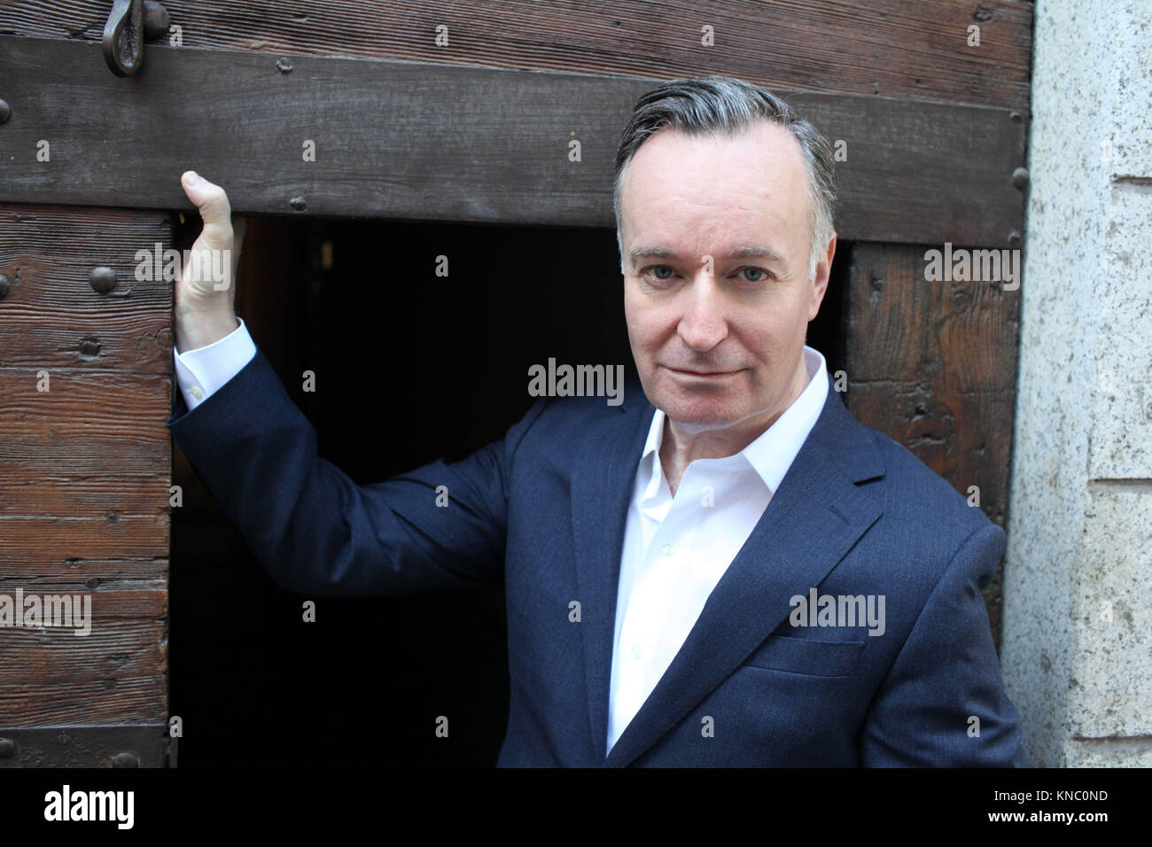 Portrait of Andrew O'Hagan 27/11/2017 ©Basso CANNARSA/Opale Stock Photo ...