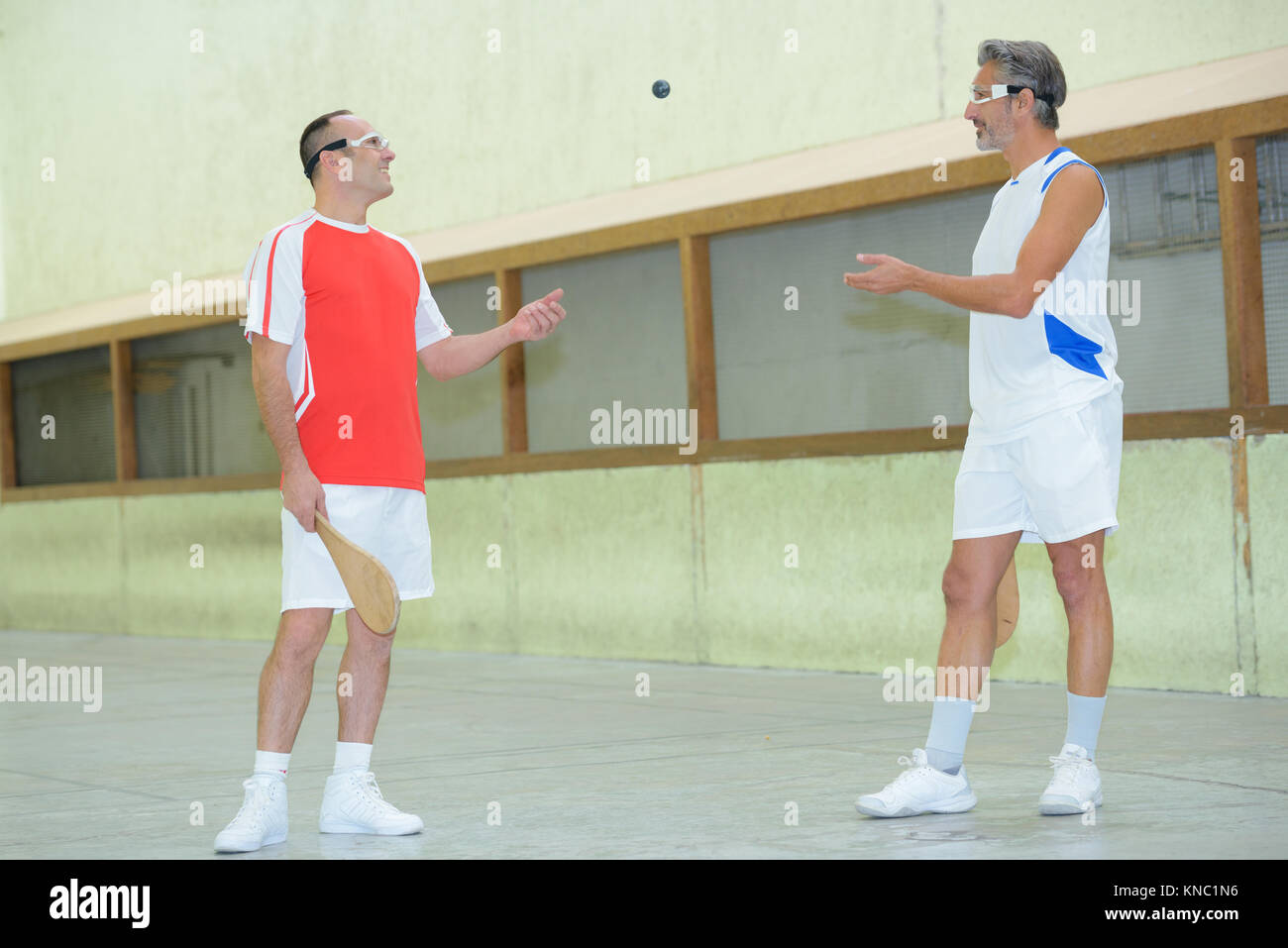 men playing pala Stock Photo - Alamy