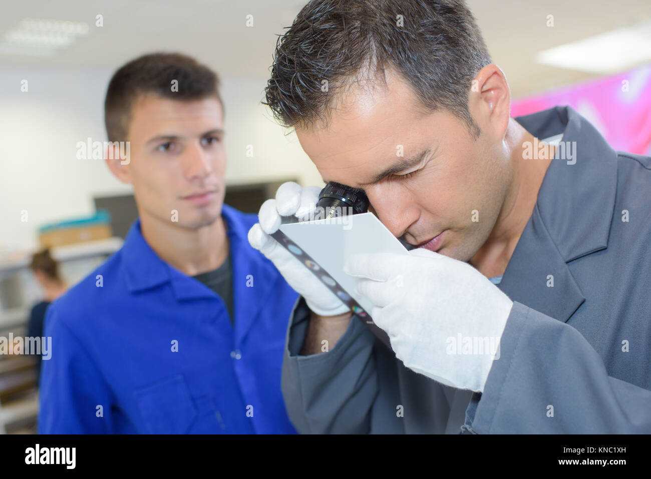 looking for detail Stock Photo - Alamy