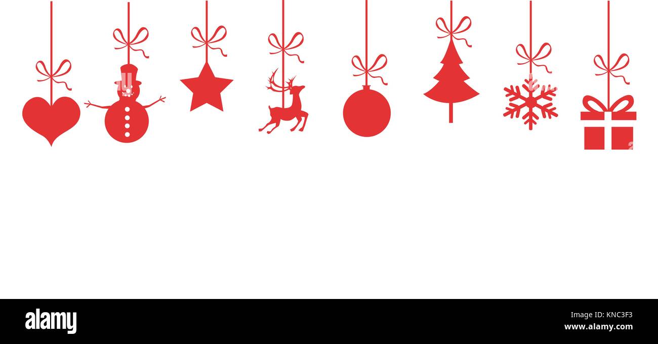 High detail christmas icons vector Stock Vector Image & Art - Alamy