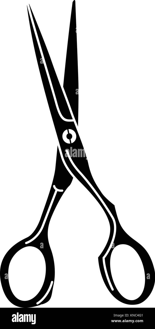 Sharp scissors icon, simple style Stock Vector Image & Art - Alamy