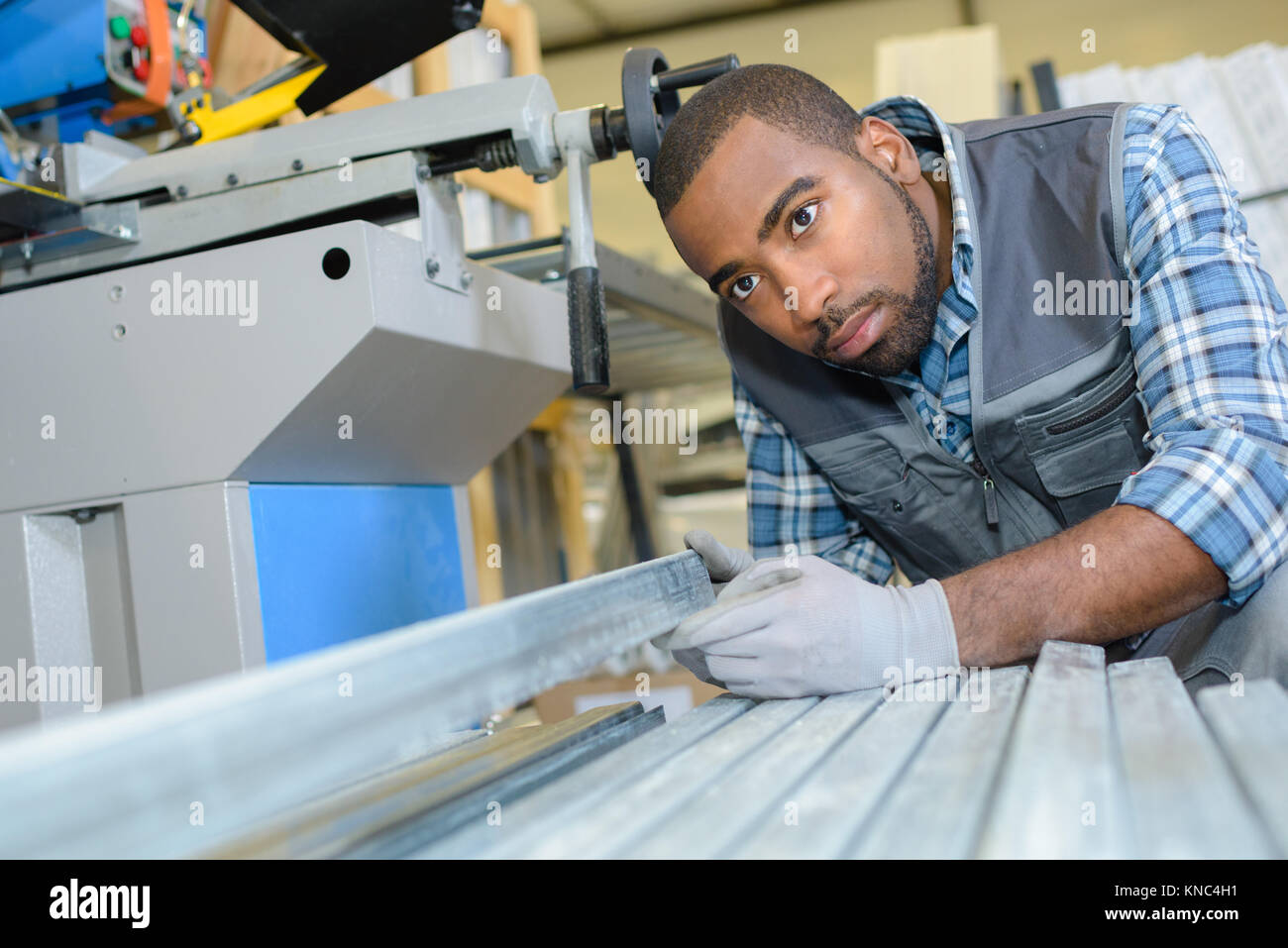 mass production of frames Stock Photo - Alamy