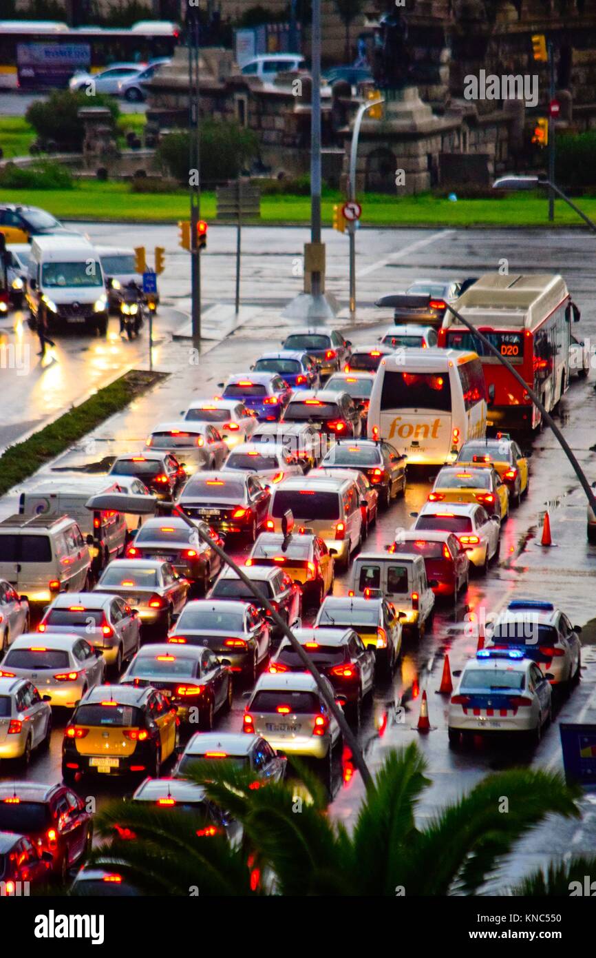 Waiting at traffic light hi-res stock photography and images - Alamy