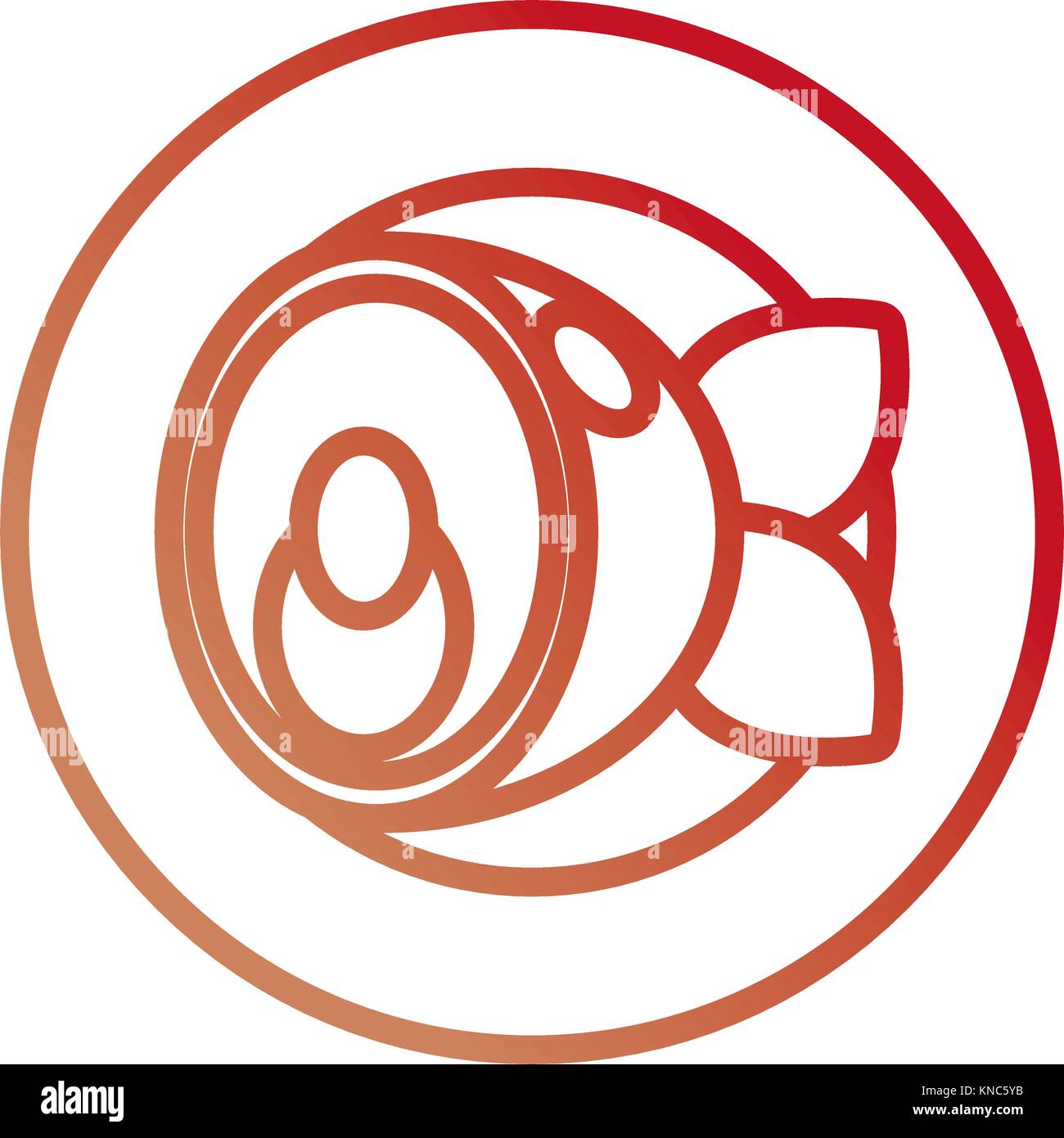 plate with fish vector illustration Stock Vector Image & Art - Alamy