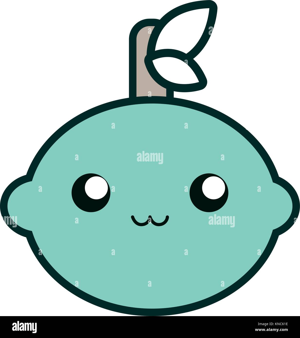 kawaii lemon vector illustration Stock Vector Image & Art - Alamy