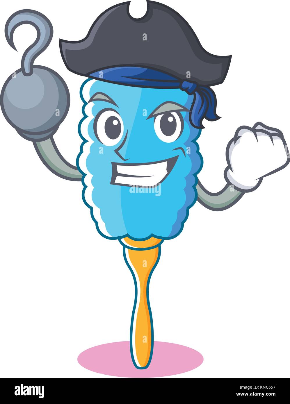 Pirate feather duster character cartoon Stock Vector Image & Art - Alamy